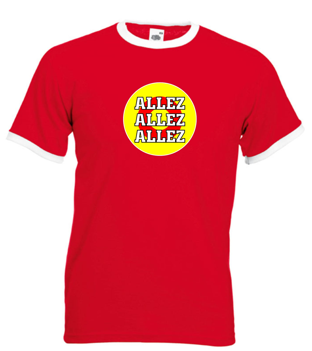 Allez Allez Allez Liverpool FC Champions League Retro Roundel T-Shirt ...